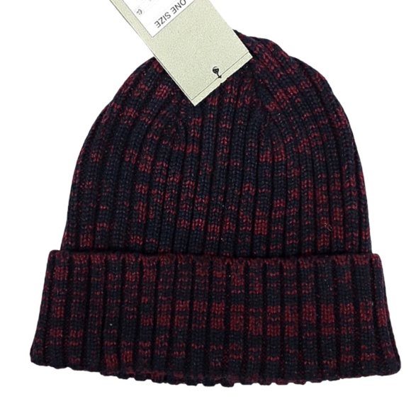 Goodfellow & Co | Accessories | Goodfellow Co Mens Blueburgundy Beanie ...
